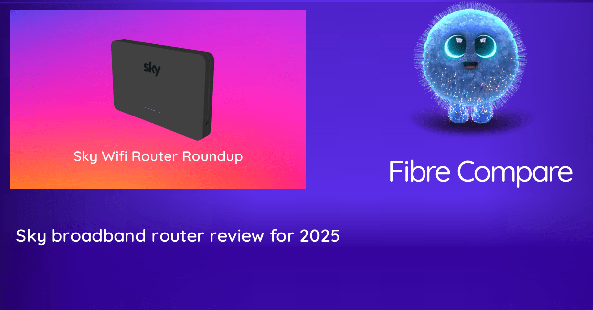 Sky broadband router review for 2025 | Fibre Compare