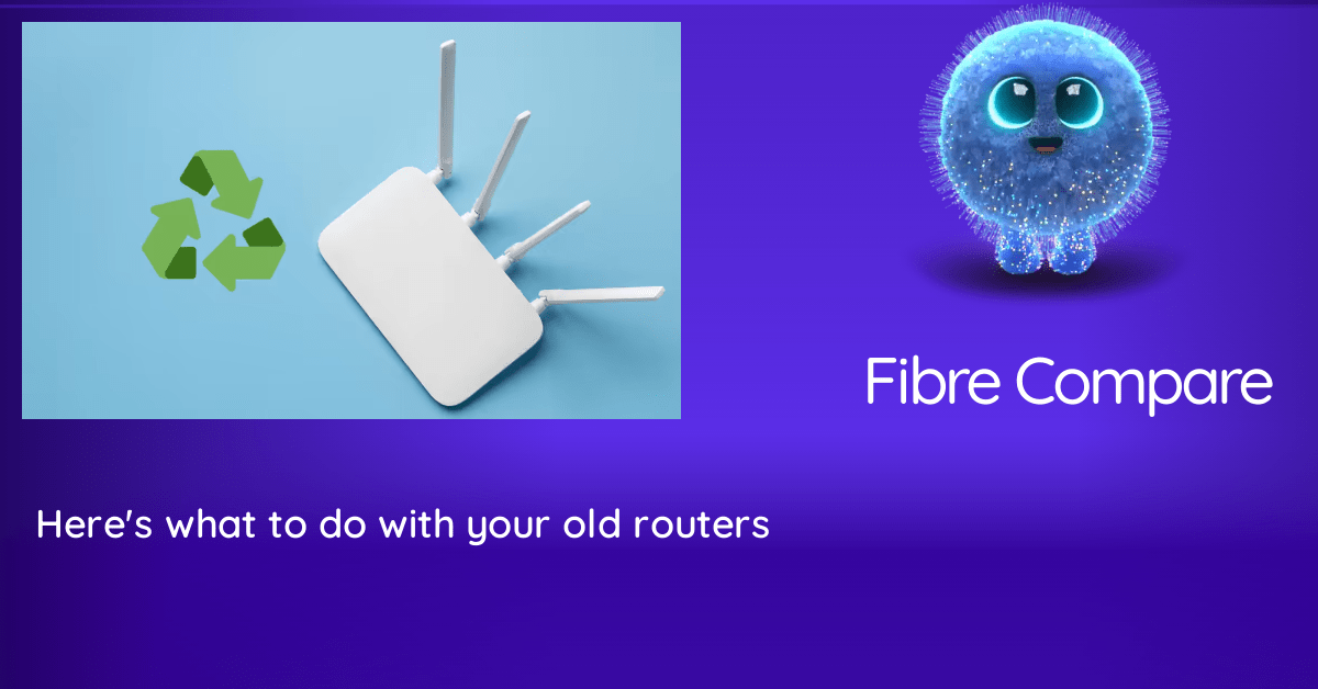 Here's what to do with your old routers | Fibre Compare