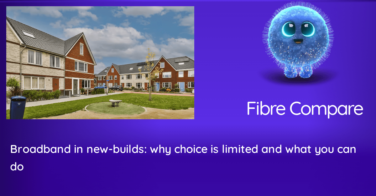 Broadband in new-builds: why choice is limited and what you can do ...