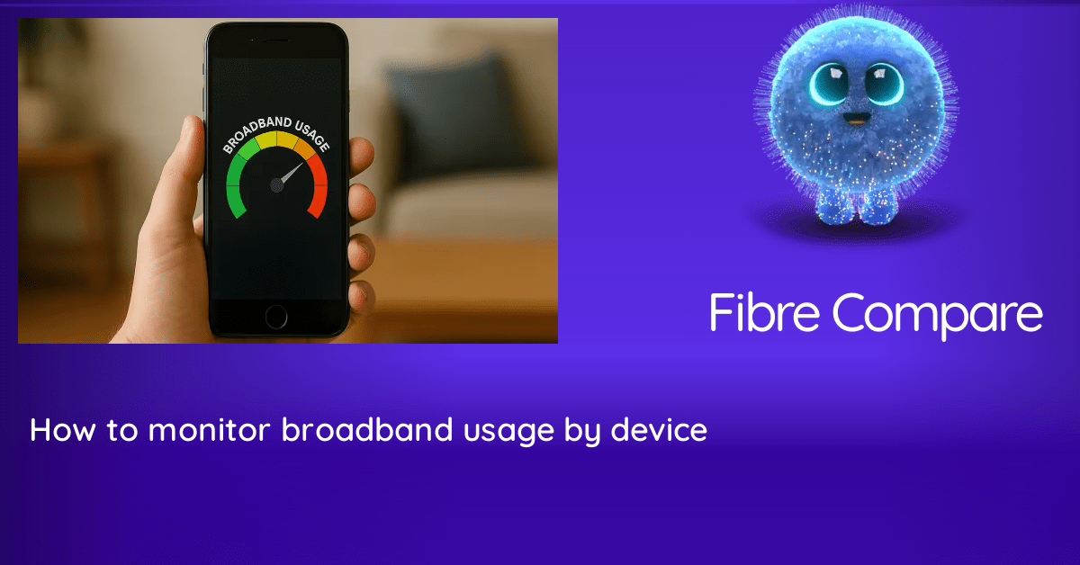 How to monitor broadband usage by device | Fibre Compare