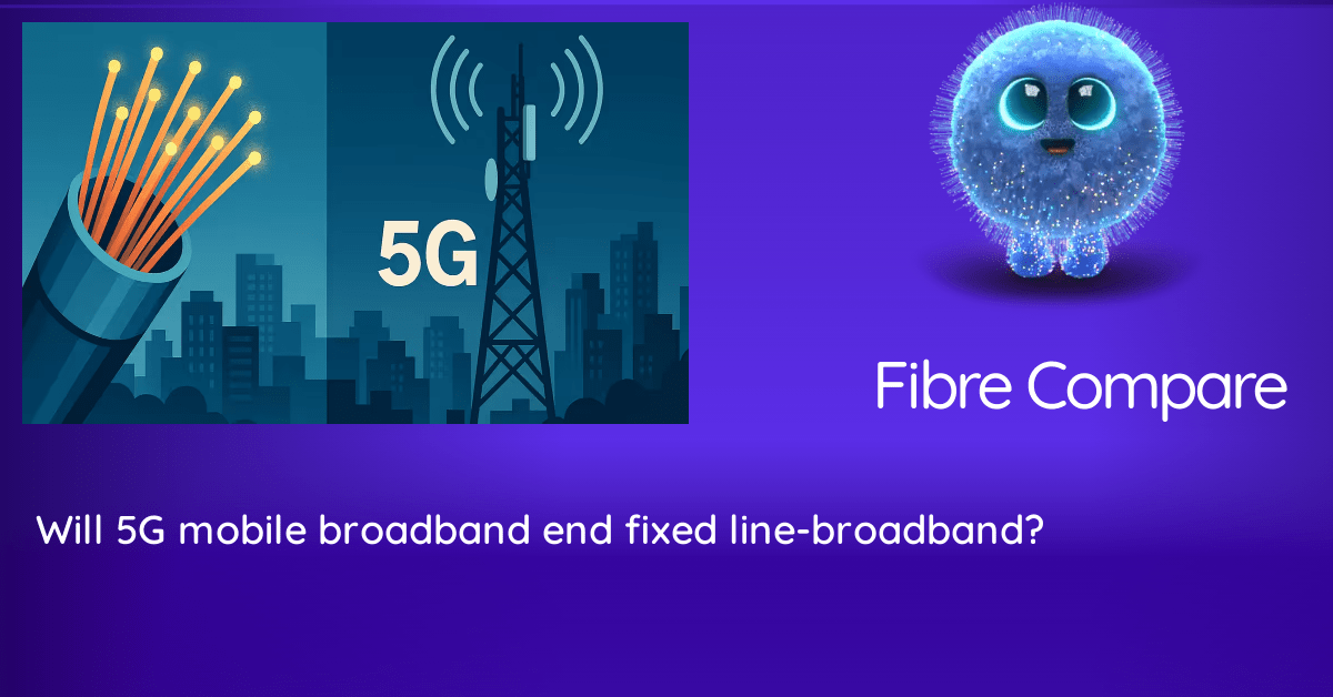 Will 5G mobile broadband end fixed line-broadband? | Fibre Compare