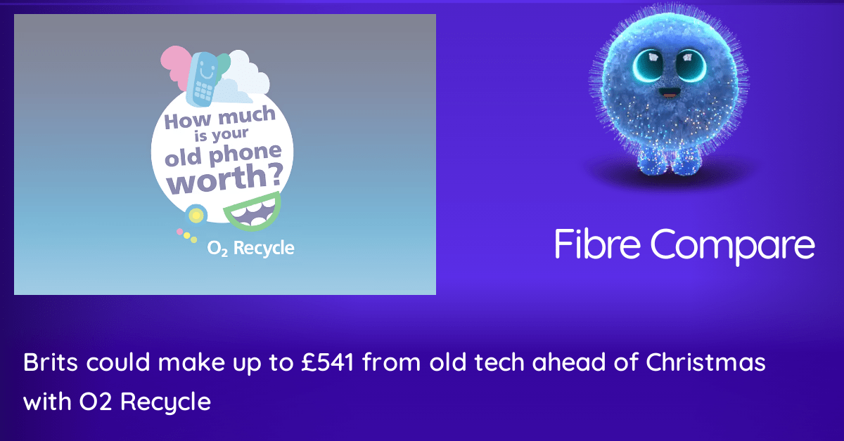 Brits could make up to £541 from old tech ahead of Christmas with O2 ...